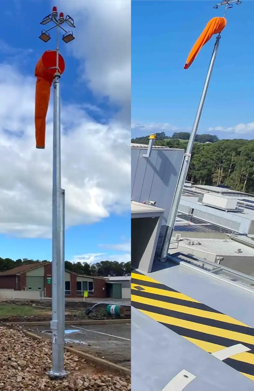 Windsocks Australia | Helicopter HLS Windsocks & Assemblies